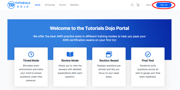 Tutorials Dojo Portal Faqs Tutorials Dojo