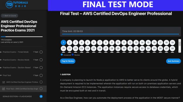 AWS Certified DevOps Engineer Professional Practice Exams 2025