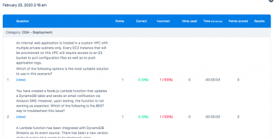 FAQ - Timed Mode - Tutorials Dojo