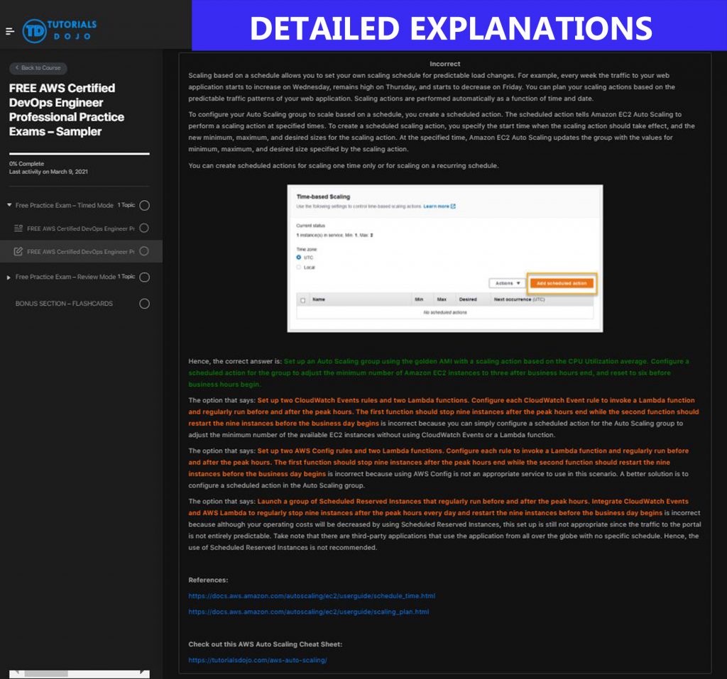 FREE AWS Certified DevOps Engineer Professional Practice Exams ...