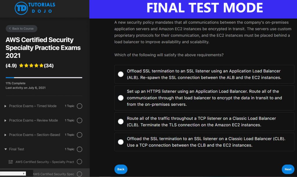 AWS Certified Security - Specialty SCS-C03 Practice Exams 2026 - Tutorials Dojo