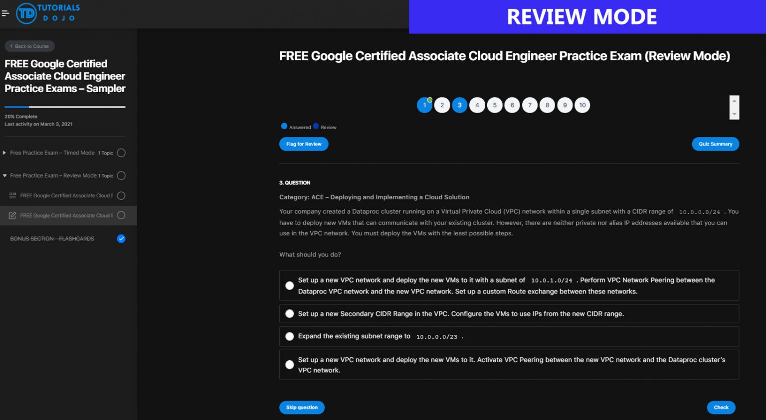 FREE Google Certified Associate Cloud Engineer Practice Exams – Sampler ...