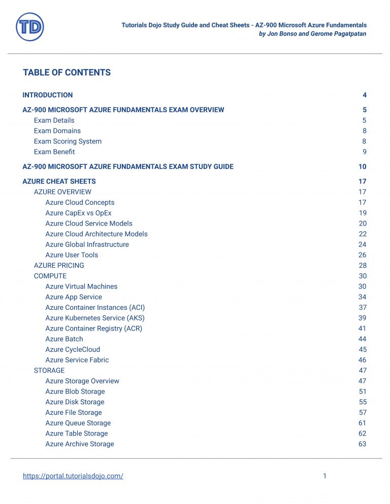 Study Guide eBook - AZ-900 Microsoft Azure Fundamentals