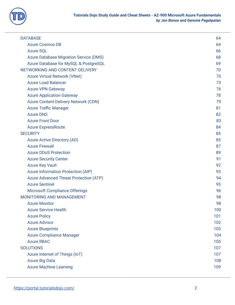 Study Guide eBook - AZ-900 Microsoft Azure Fundamentals