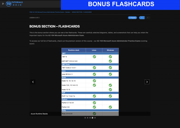 FREE AZ-104 Microsoft Azure Administrator Practice Exams - Sampler ...