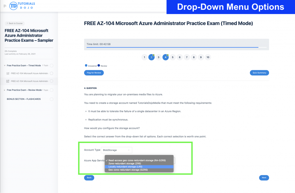 FREE AZ-104 Microsoft Azure Administrator Practice Exams - Sampler ...