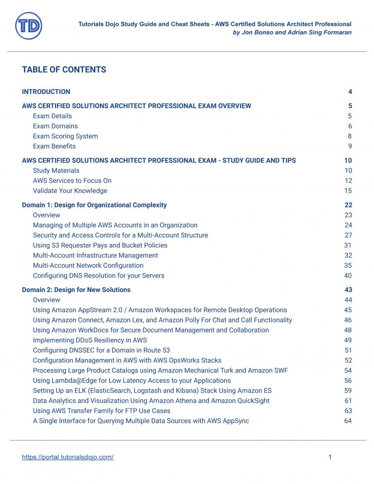Tutorials Dojo Study Guide eBook - AWS Certified Solutions Architect ...