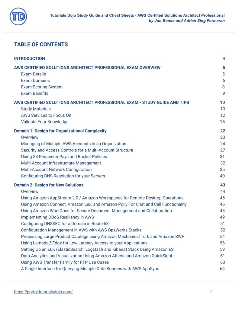 Tutorials Dojo Study Guide eBook - AWS Certified Solutions Architect ...