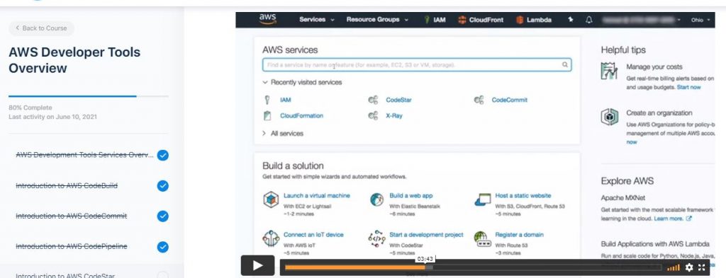 AWS Developer Tools Overview - Tutorials Dojo