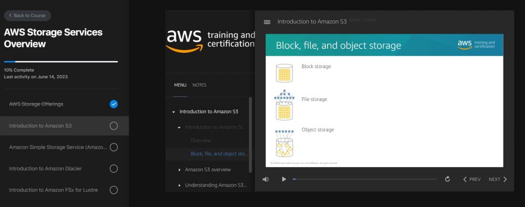 AWS Storage Services Overview - Tutorials Dojo