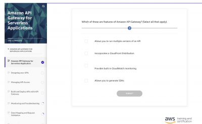 Amazon API Gateway for Serverless Applications - Tutorials Dojo