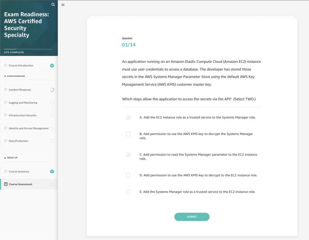 Exam Readiness: AWS Certified Security Specialty (SCS-C02) - Tutorials Dojo
