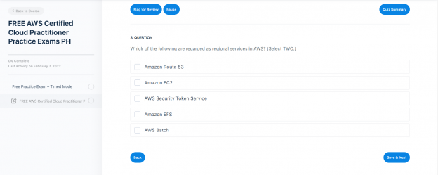 FREE AWS Certified Cloud Practitioner Practice Exams PH - Tutorials Dojo
