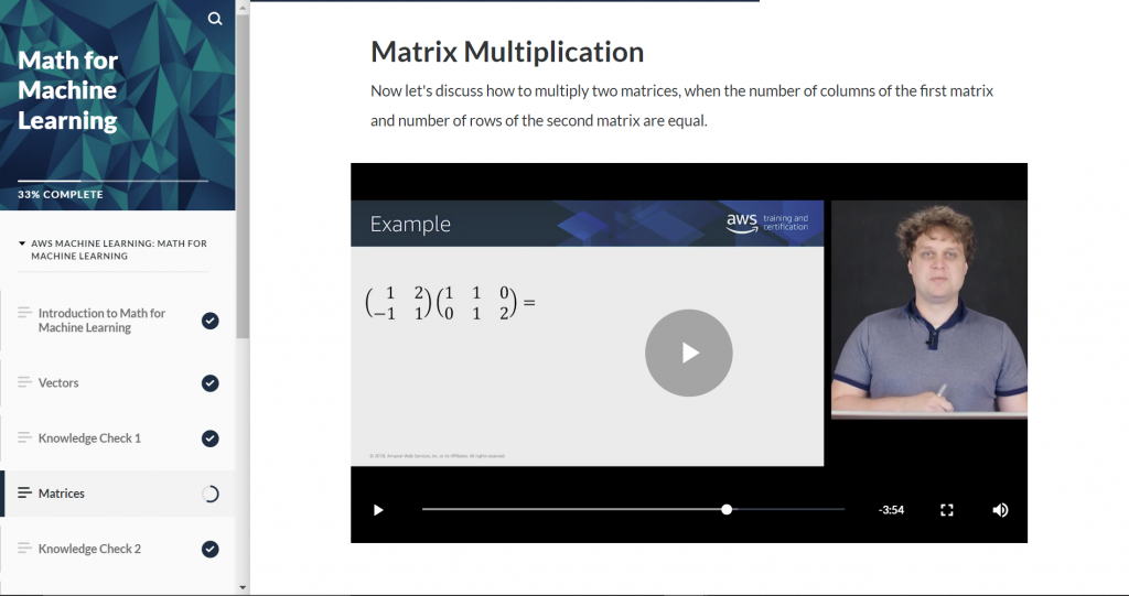 Math for Machine Learning - Tutorials Dojo