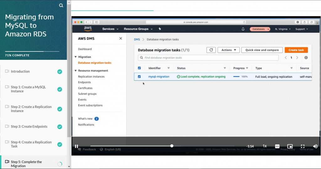 Migrating from MySQL to Amazon RDS - Tutorials Dojo
