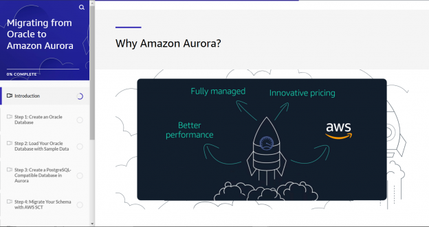 Migrating from Oracle to Amazon Aurora - Tutorials Dojo