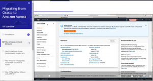 Migrating from Oracle to Amazon Aurora - Tutorials Dojo