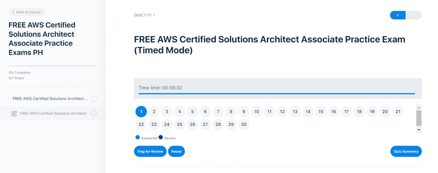 FREE AWS Certified Solutions Architect Associate Practice Exams ...