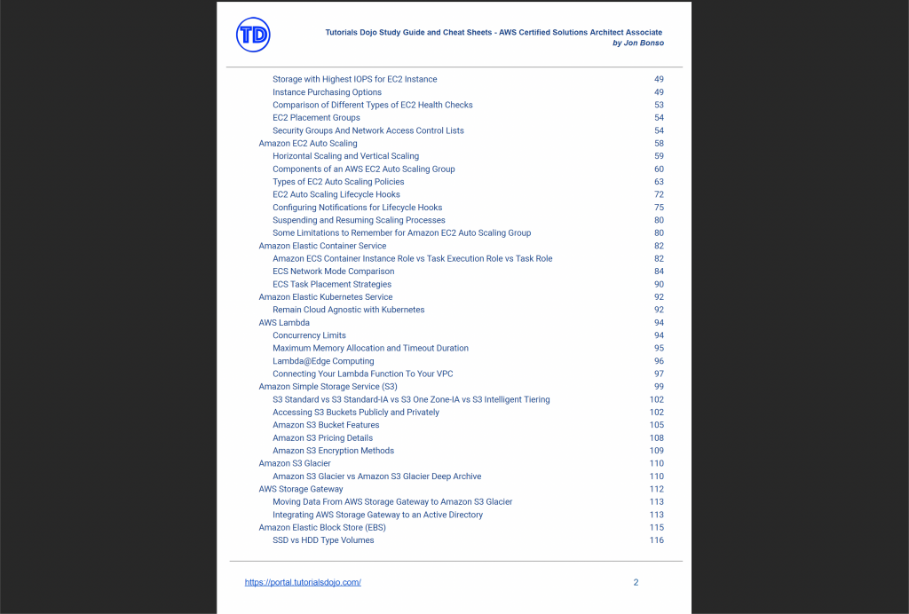 Tutorials Dojo Study Guide eBook - AWS Certified Solutions Architect ...