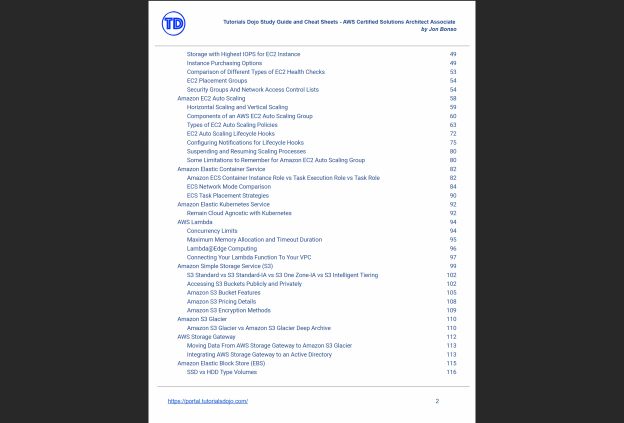 Tutorials Dojo Study Guide eBook - AWS Certified Solutions Architect ...