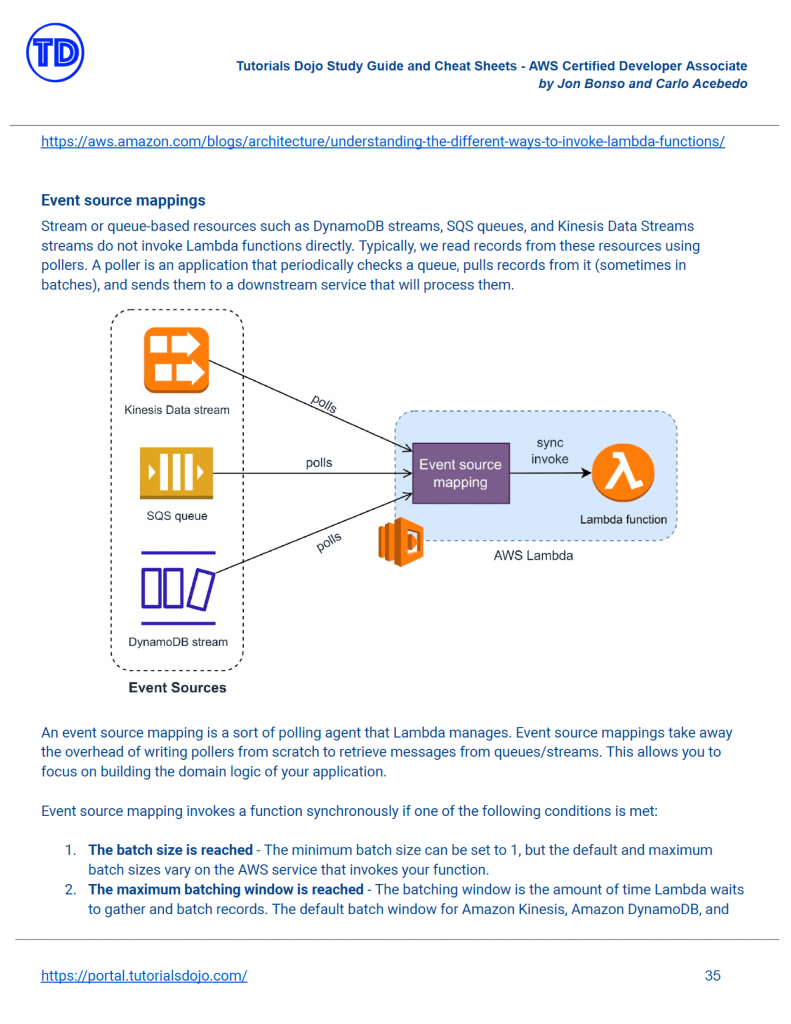 AWS Certified Developer - Associate DVA-C01 Study Guide eBook - Tutorials Dojo