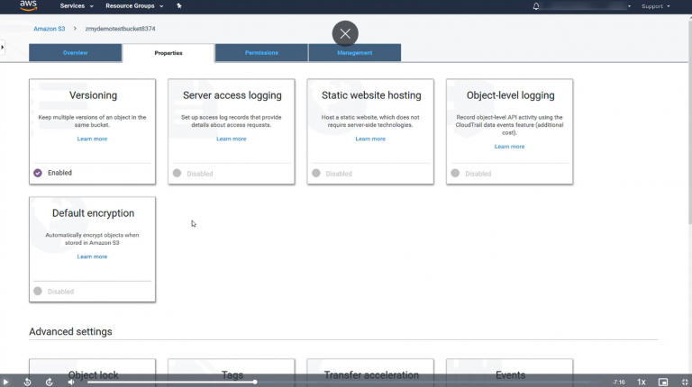 Amazon S3 Demonstration - Tutorials Dojo