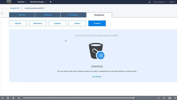 Amazon S3 Demonstration - Tutorials Dojo
