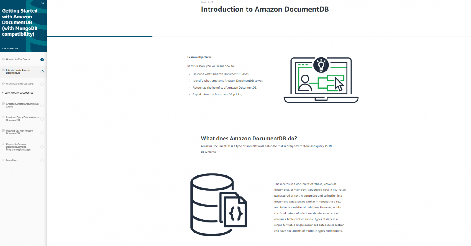 Getting Started with Amazon DocumentDB (with MongoDB compatibility) - Tutorials Dojo
