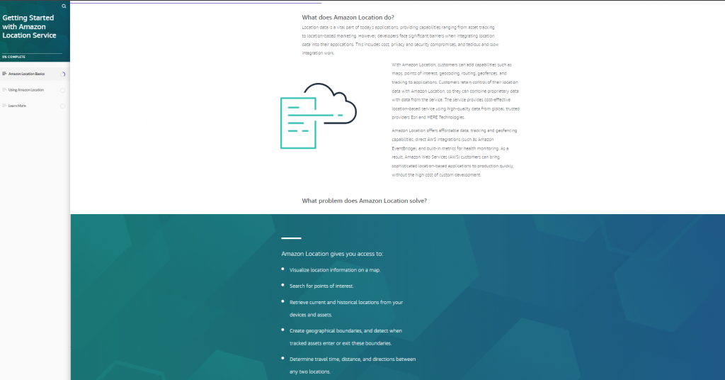 Getting Started with Amazon Location Service - Tutorials Dojo
