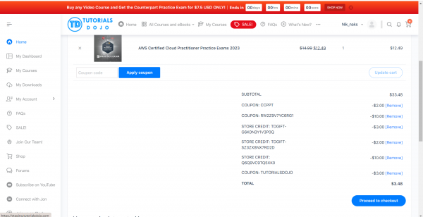 Tutorials Dojo Gift Card (Store Credit) - Tutorials Dojo