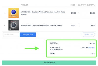 Tutorials Dojo Gift Card (Store Credit) - Tutorials Dojo
