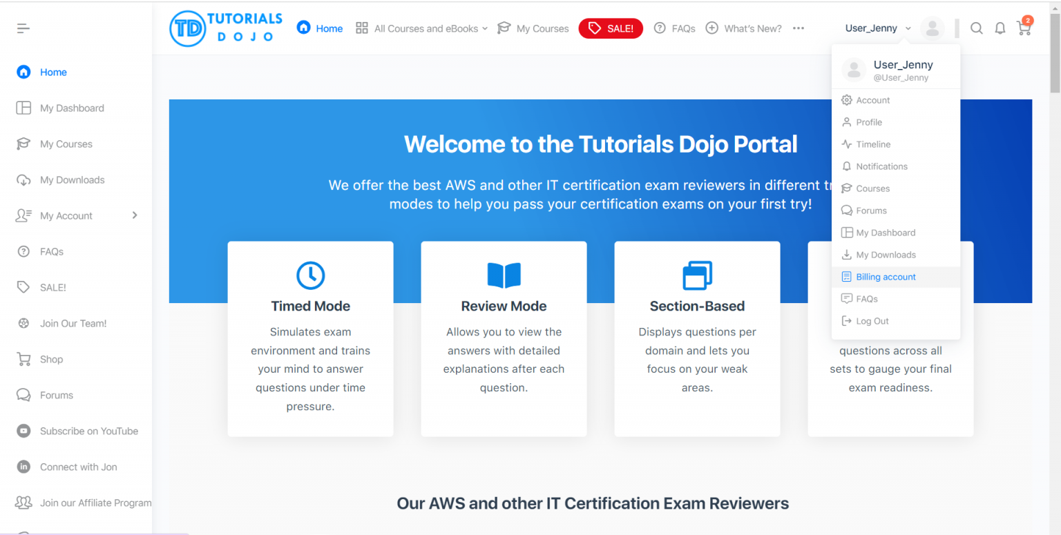 What's New? - Tutorials Dojo