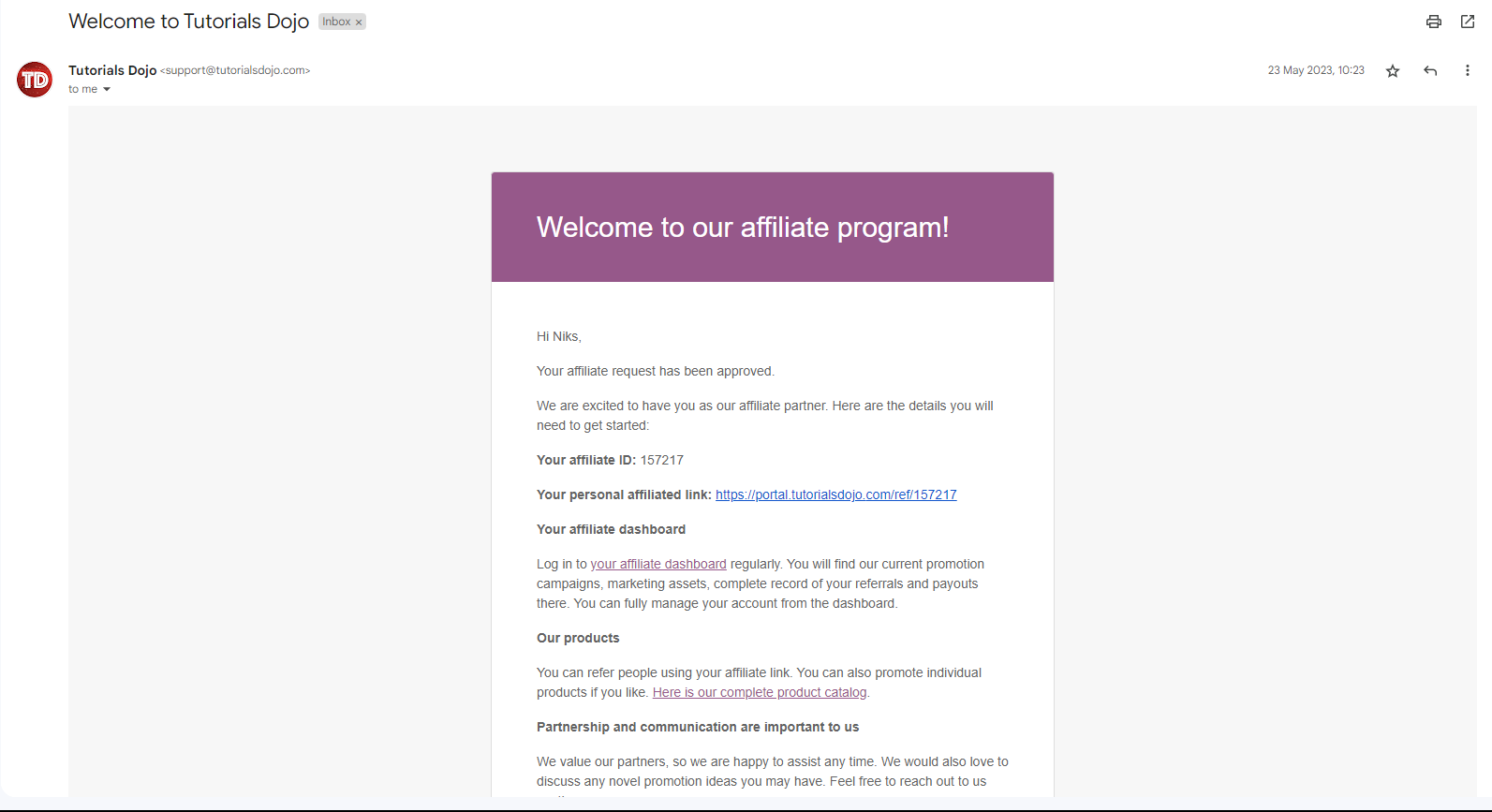FAQ for Affiliate Marketing - Tutorials Dojo