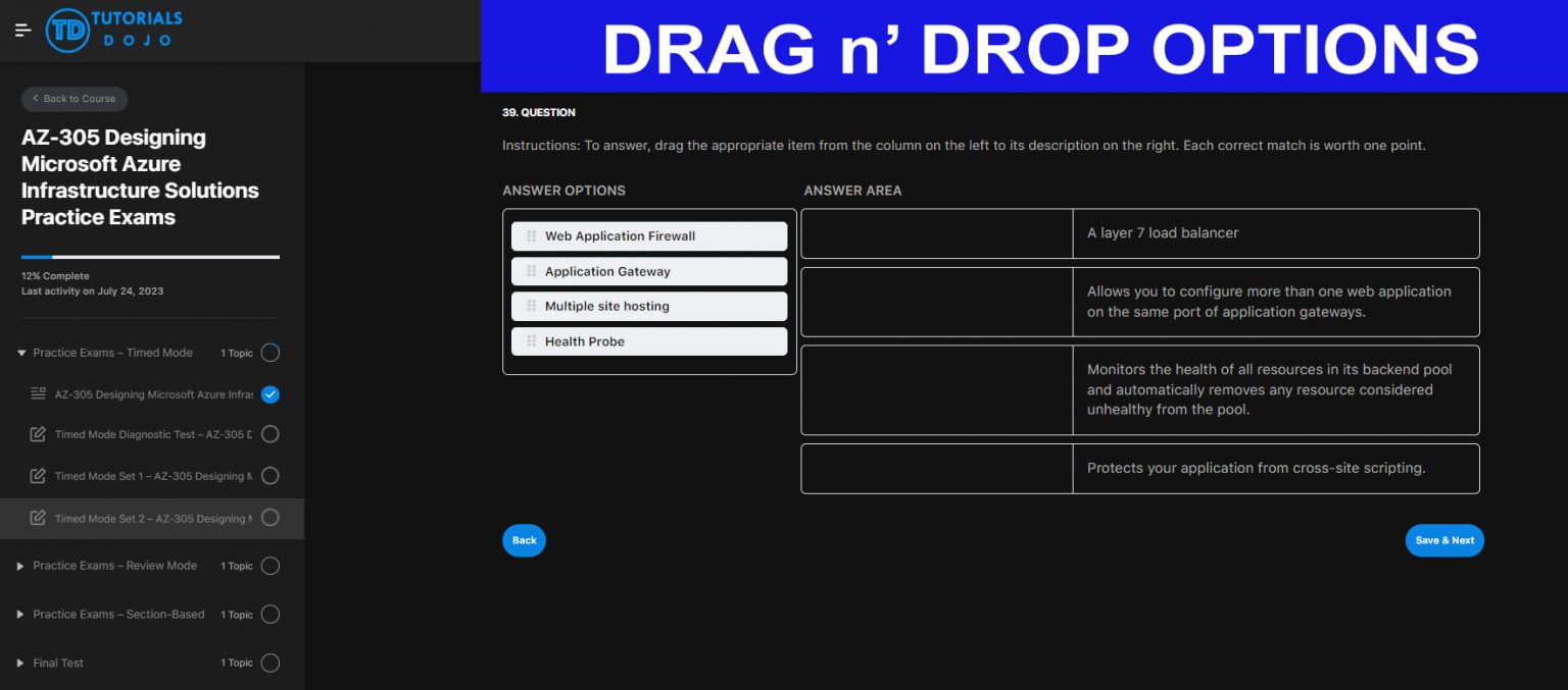 AZ-305 Designing Microsoft Azure Infrastructure Solutions Practice ...