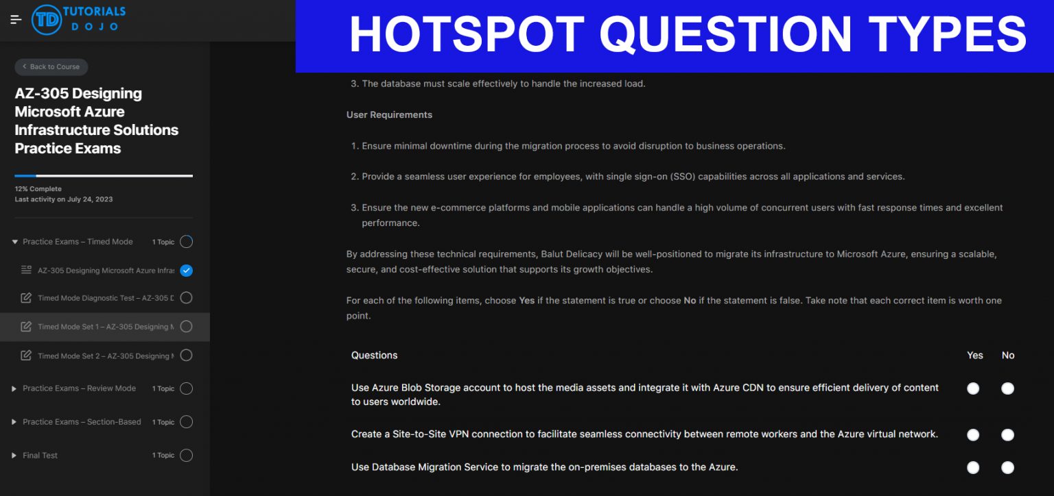 AZ-305 Designing Microsoft Azure Infrastructure Solutions Practice ...