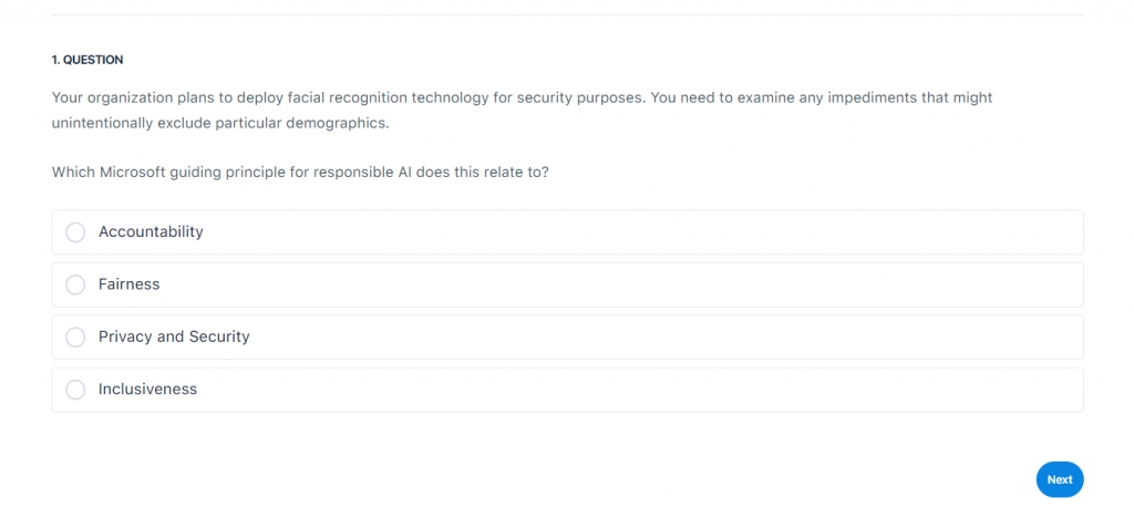 FREE AI-900 Microsoft Azure AI Fundamentals Practice Exam - Sampler ...