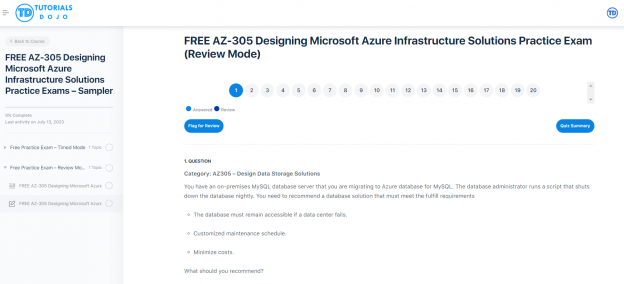 FREE AZ-305 Designing Microsoft Azure Infrastructure Solutions Practice ...