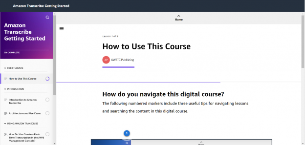 Amazon Transcribe Getting Started - Tutorials Dojo
