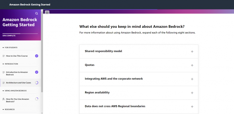 Amazon Bedrock Getting Started - Tutorials Dojo