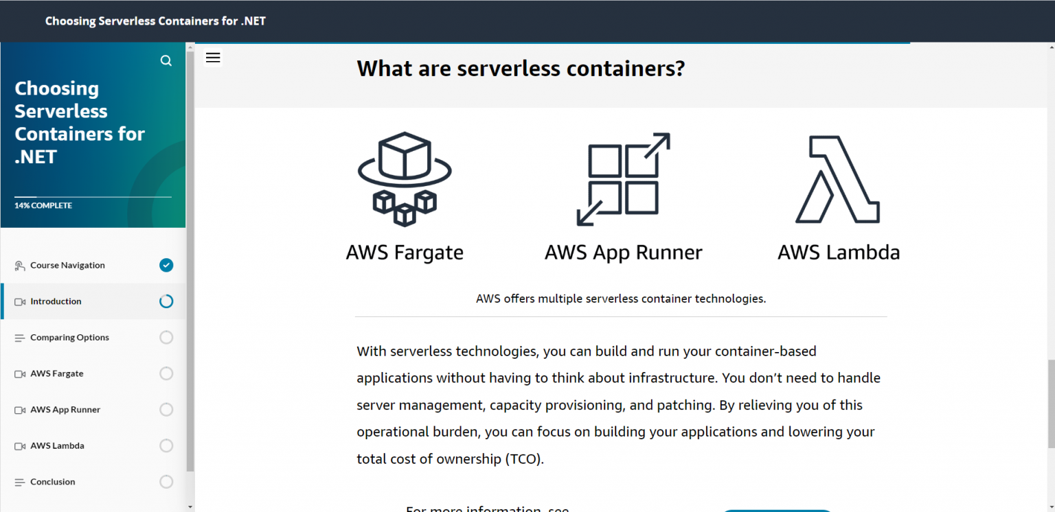 Choosing Serverless Containers for .NET - Tutorials Dojo