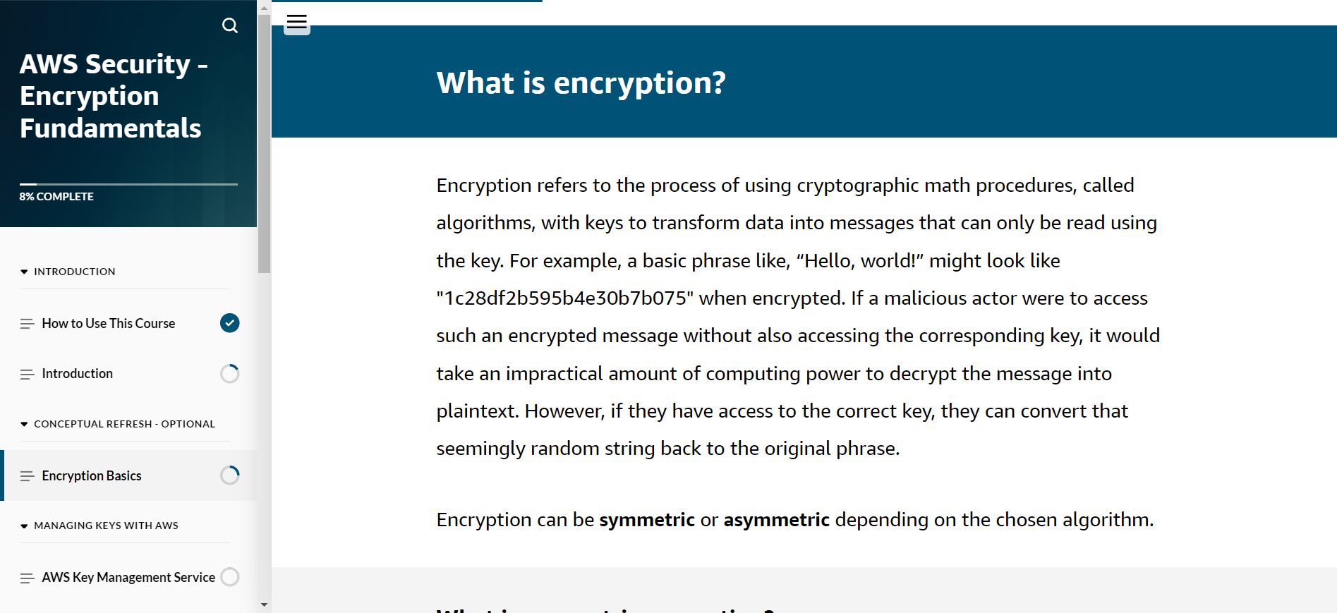 AWS Security – Encryption Fundamentals - Tutorials Dojo