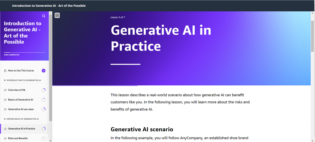 Introduction to Generative AI - Art of the Possible - Tutorials Dojo