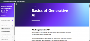 Introduction to Generative AI - Art of the Possible - Tutorials Dojo
