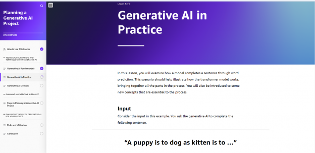 Planning a Generative AI Project - Tutorials Dojo