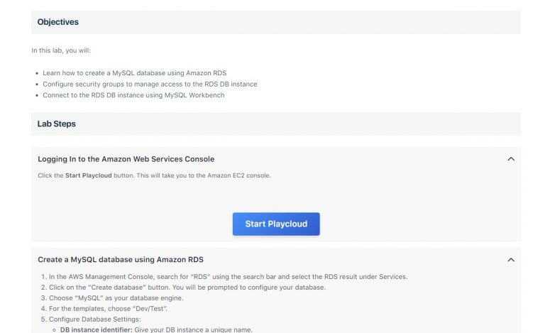 All-In Cloud Access: Courses + PlayCloud Sandbox (AWS) - Tutorials Dojo
