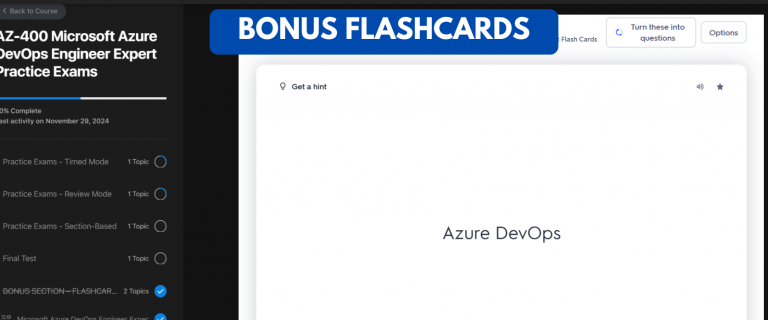 AZ-400 Microsoft Azure DevOps Engineer Expert Practice Exams - Tutorials Dojo