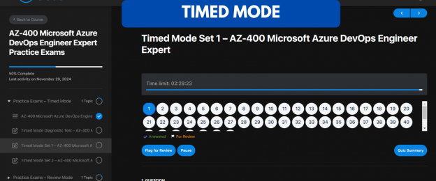 AZ-400 Microsoft Azure DevOps Engineer Expert Practice Exams - Tutorials Dojo
