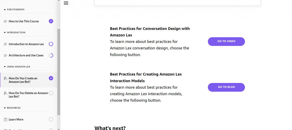 Amazon Lex Getting Started - Tutorials Dojo