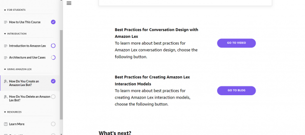 Amazon Lex Getting Started - Tutorials Dojo