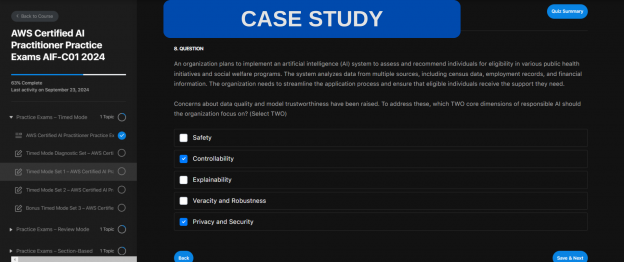 AWS Certified AI Practitioner AIF-C01 Practice Exams 2025 - Tutorials Dojo